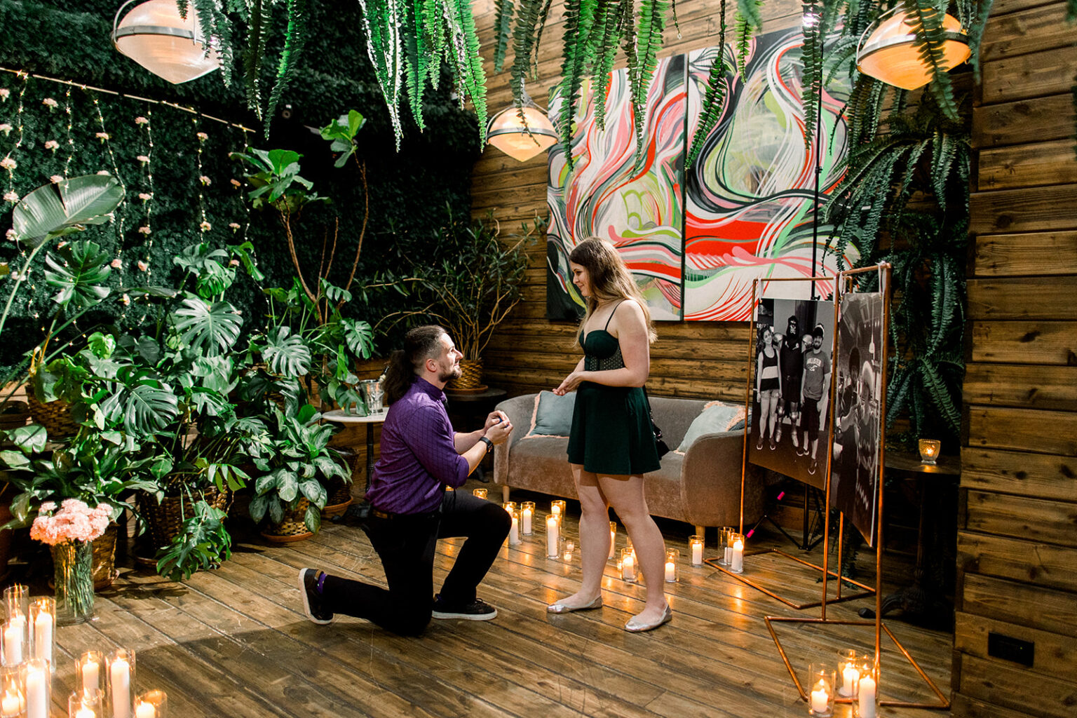Botanico Chicago Proposal & Wedding Photographers - mandelettephoto.com